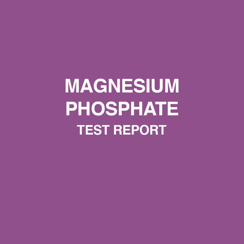 Magnesium Phosphate test report - HealthyHey – HealthyHey Nutrition