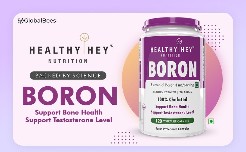 Buy Boron 3 mg,Support bone Health & testosterone levels -Trace Mineral ...