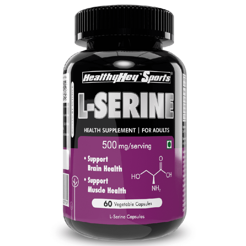 Buy L-Serine 500mg Capsules for Optimal Brain Health - 60 Vegetarian ...