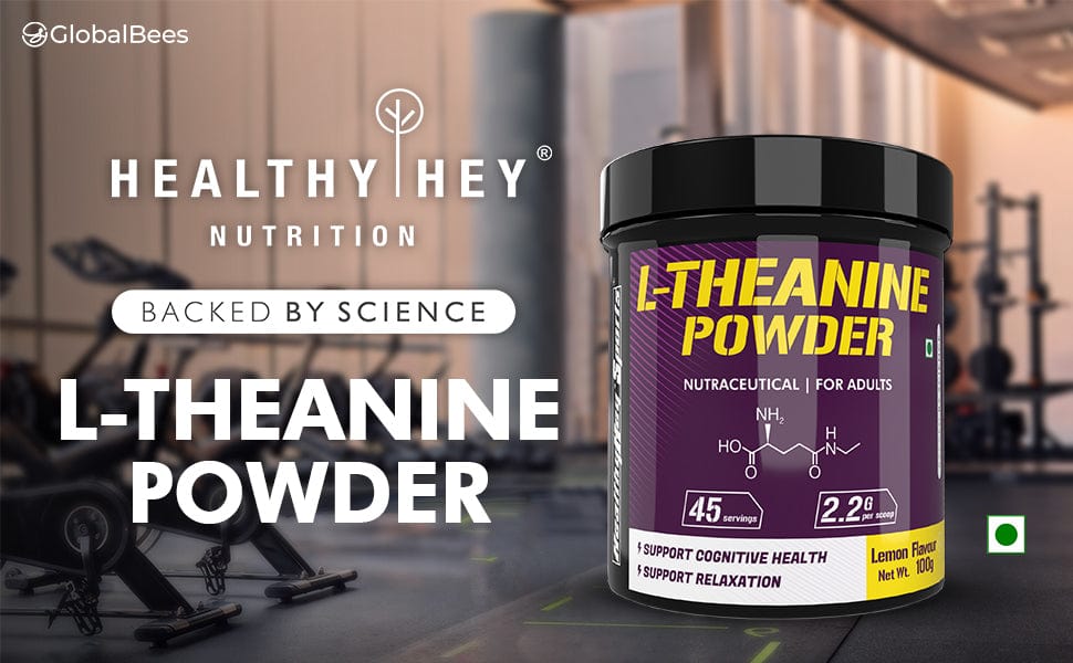 Buy L-Theanine Powder,Support Cognitive Health - Lemon Flavoured - 100g ...
