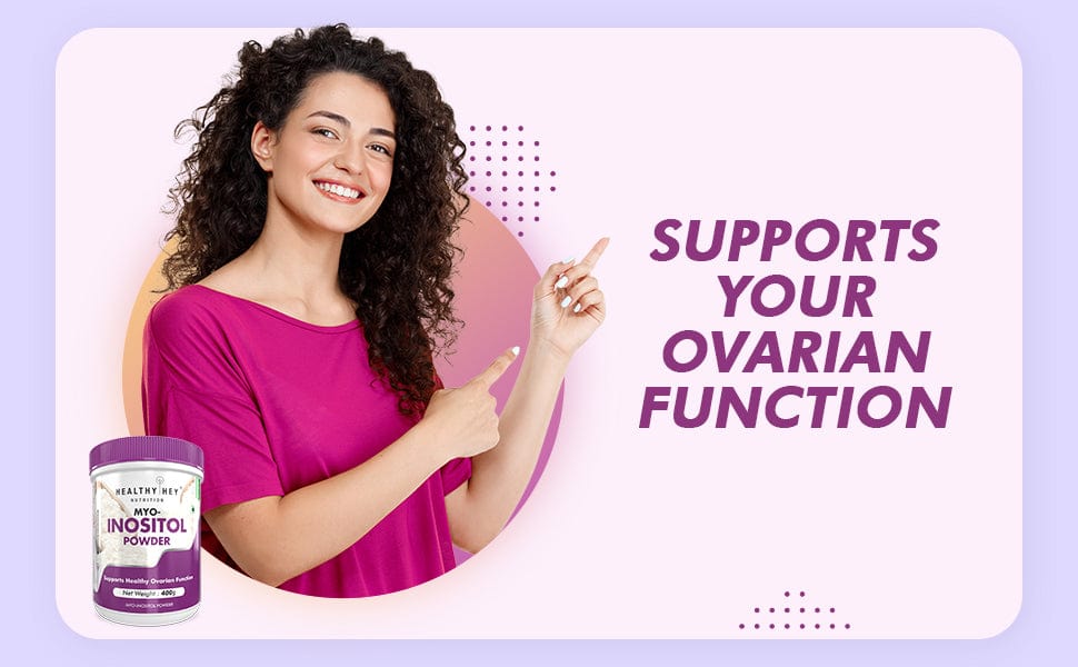 Buy 100% Pure Myo Inositol Powder, Support Healthy ovarian function ...