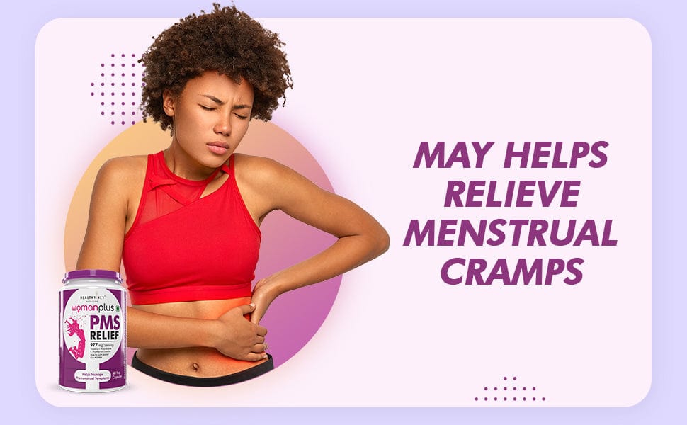Buy Woman Plus PMS Relief - 60 Veg Capsules – HealthyHey Nutrition