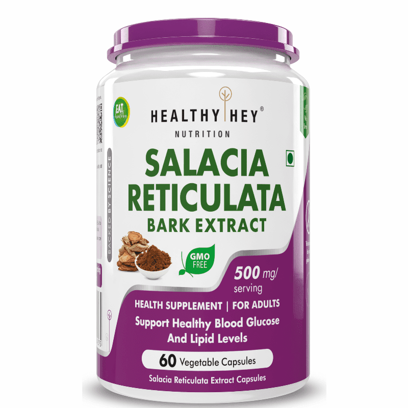 Buy Salacia Reticulata Bark Extract 60 vegetable capsules – HealthyHey ...