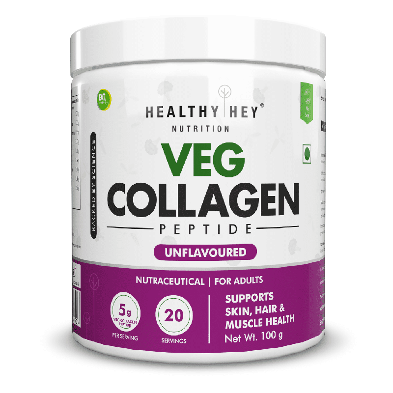 Buy Veg Collagen Peptide -100gm | Supports Skin, Hair & Muscle Health ...