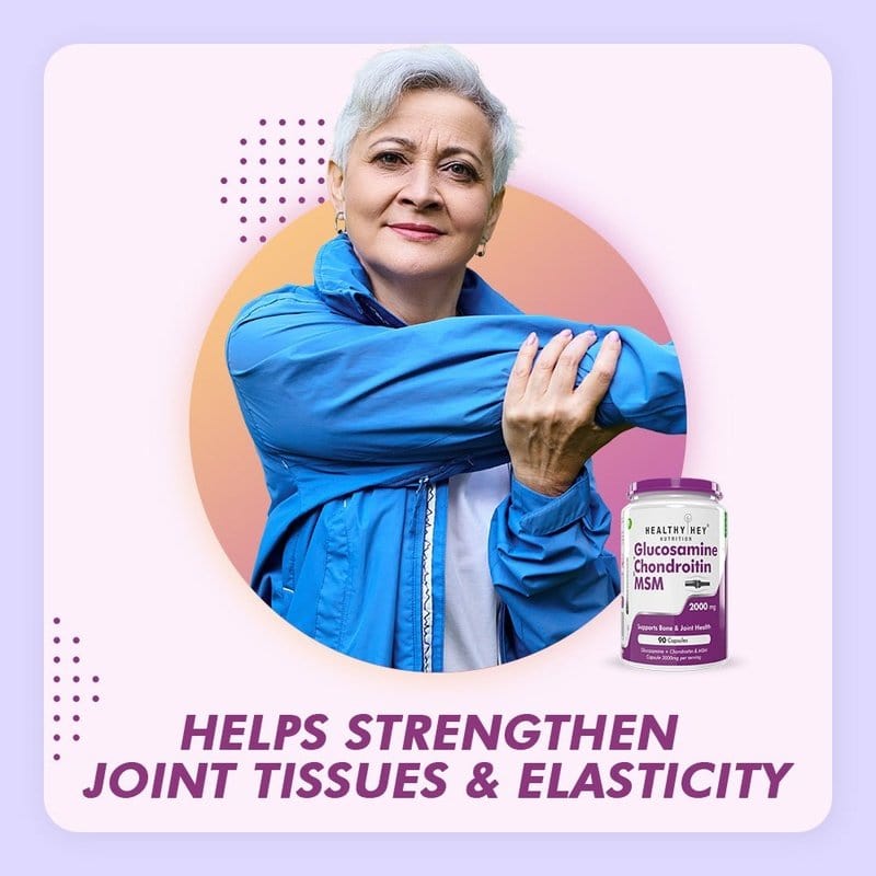 Buy Double Strength Glucosamine Chondroitin and MSM, Support Bone ...