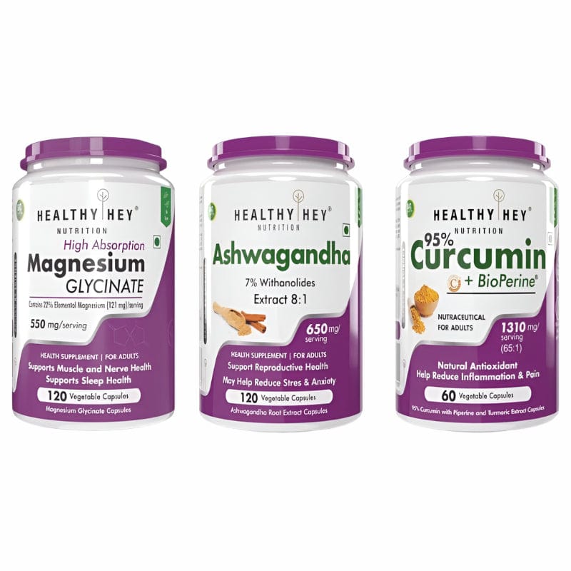 Buy Ultimate Sleep Trio with Ashwagandha, Curcumin & Magnesium ...